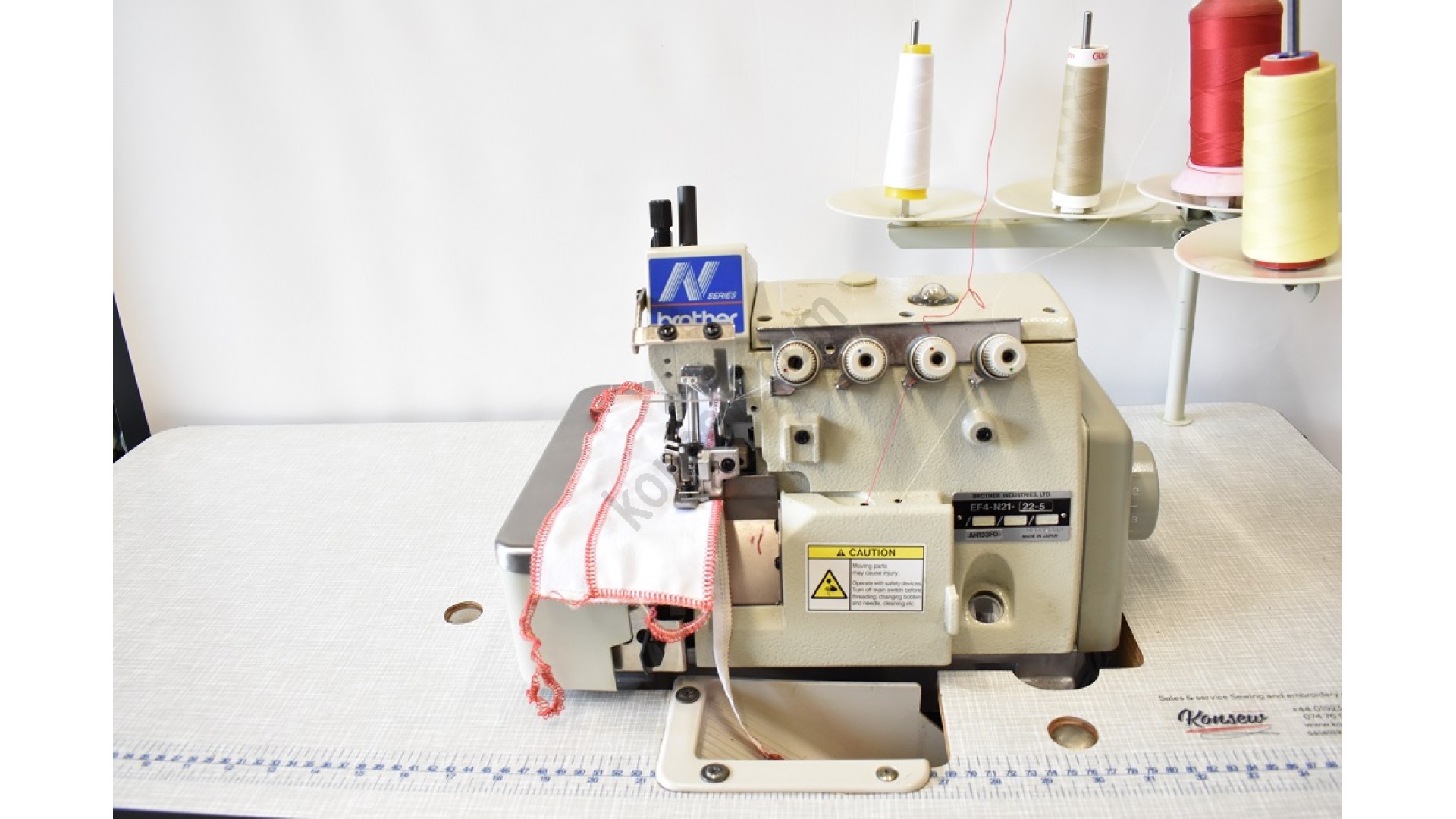 Buy Brother EF4-N21 N Series 4 thread overlock industrial sewing ...