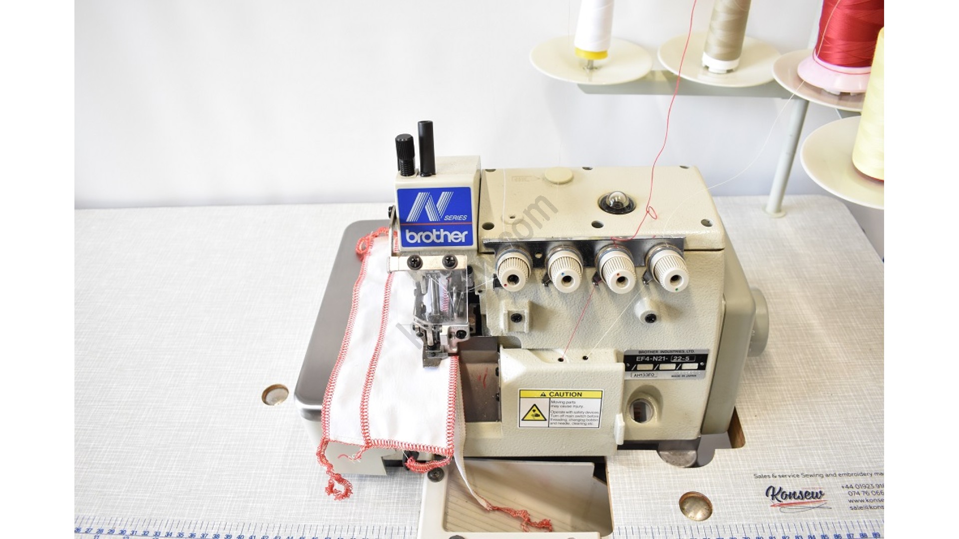 Buy Brother EF4-N21 N Series 4 thread overlock industrial sewing ...