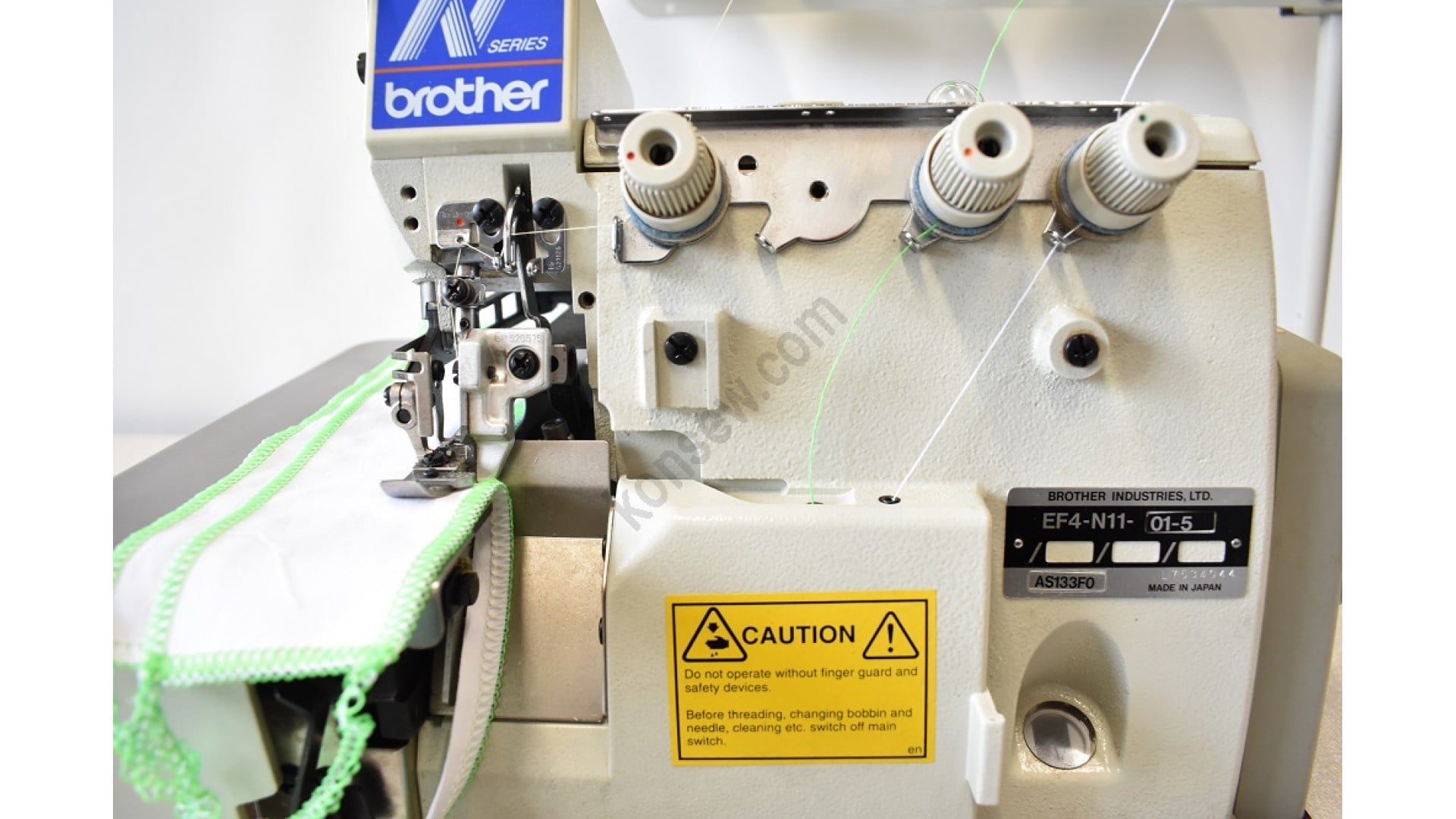 Buy Brother EF4-N11 N Series 3 thread overlock industrial sewing ...