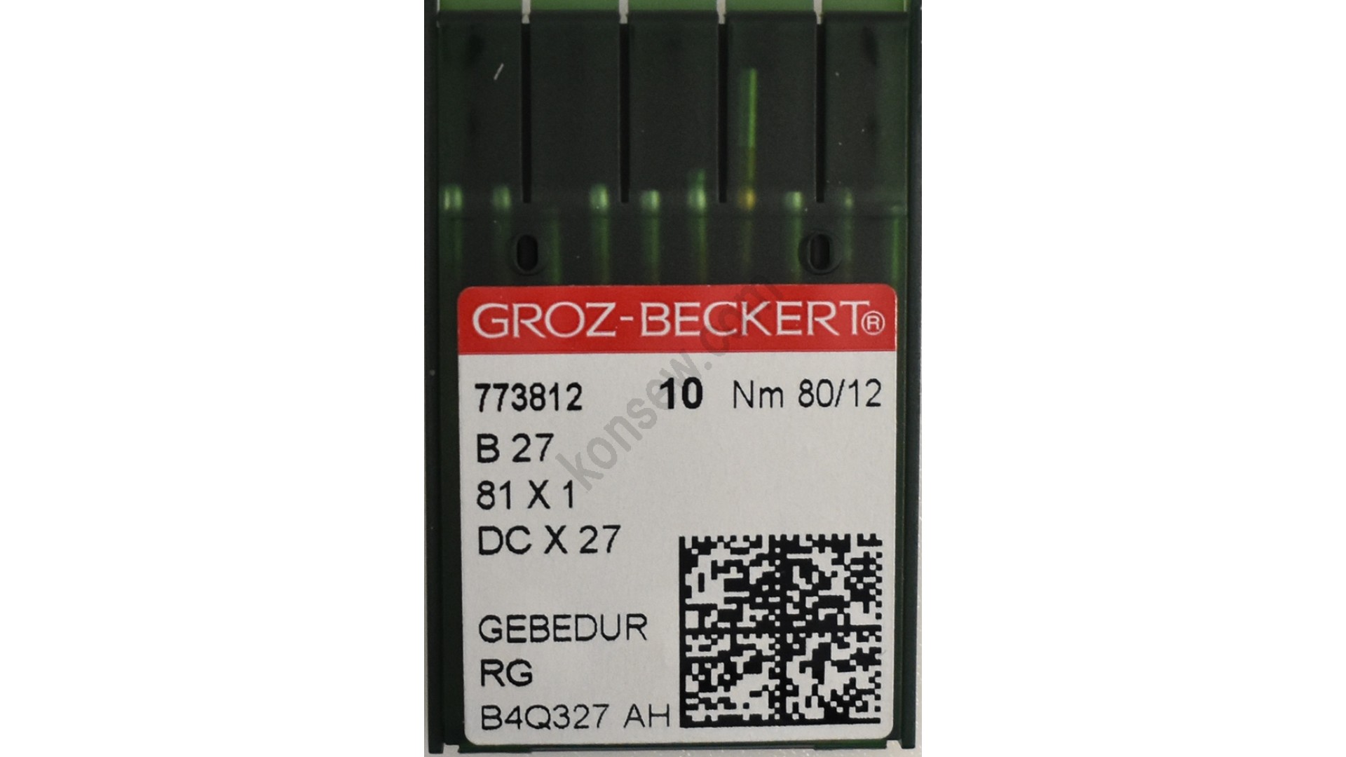 Buy Groz-Beckert titanium industrial overlock sewing needles B 27,81x1 ...