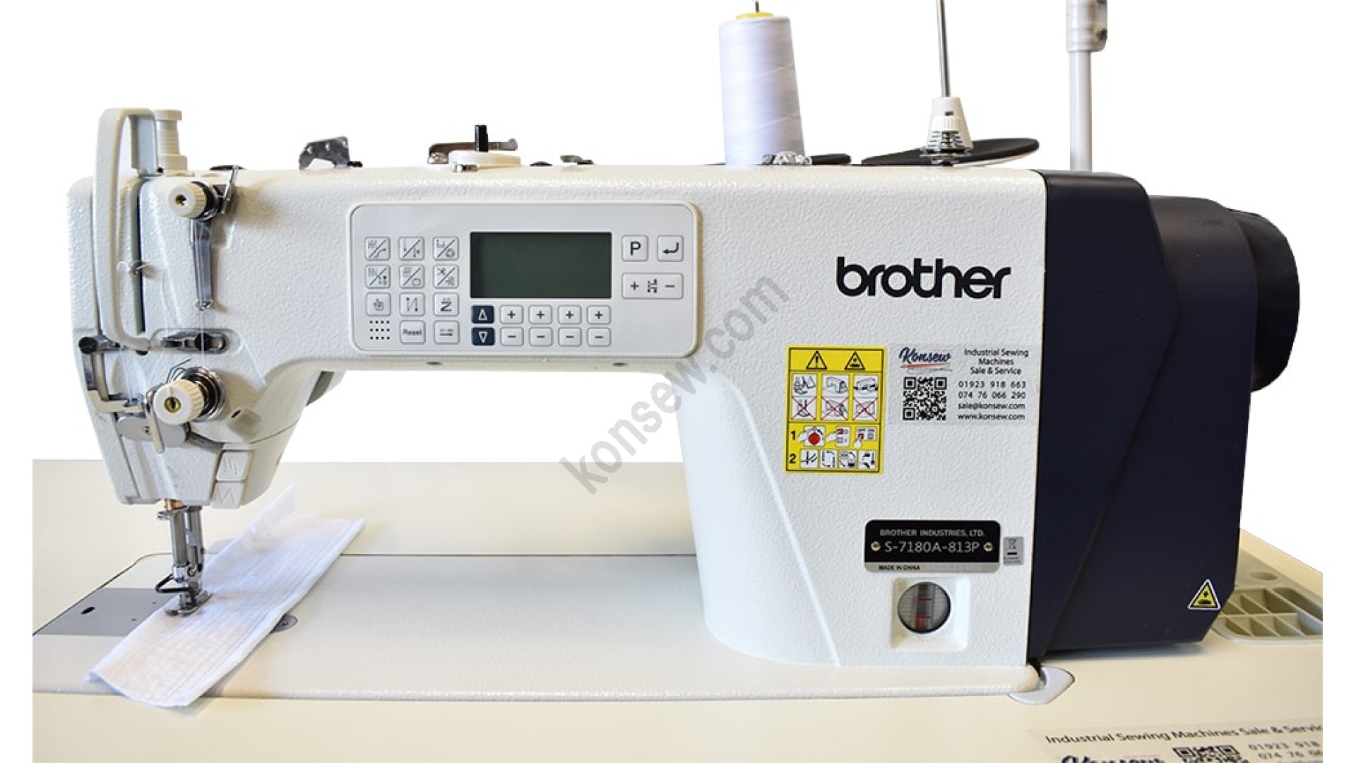 Buy Brother S7180A813 Direct Drive Lockstitch Industrial Sewing Machine ...
