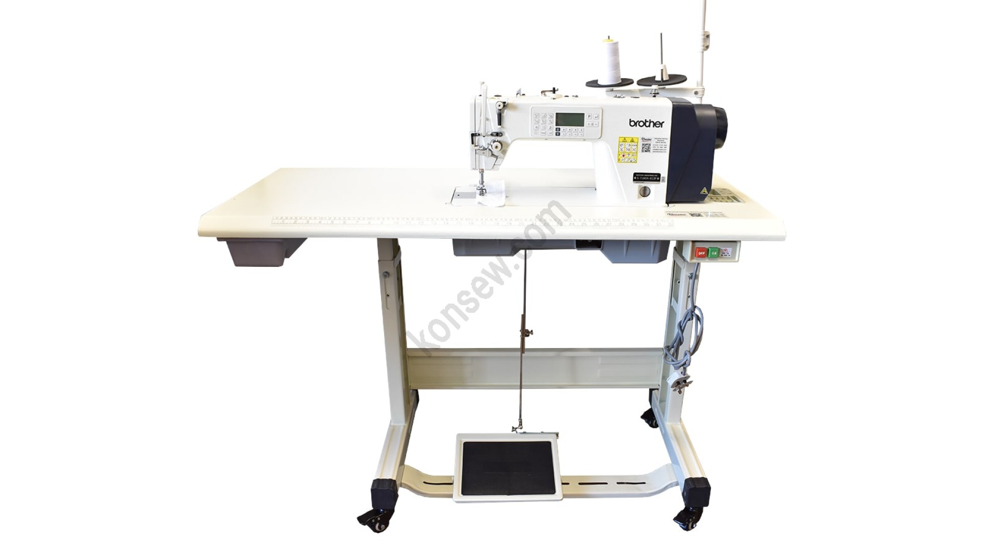 Buy Brother S7180A813 Direct Drive Lockstitch Industrial Sewing Machine ...
