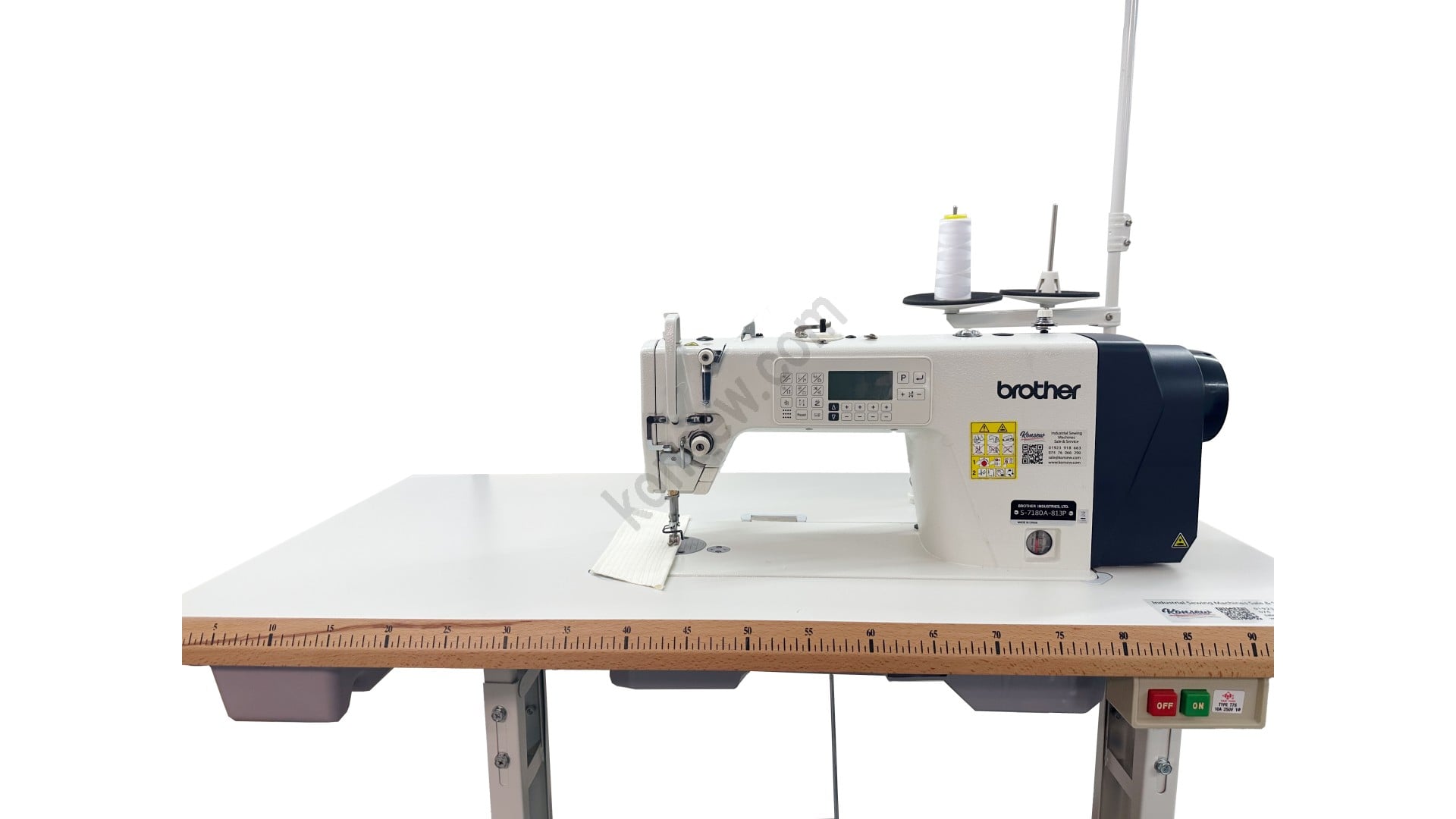 Buy Brother S7180A813 Direct Drive Lockstitch Industrial Sewing Machine ...