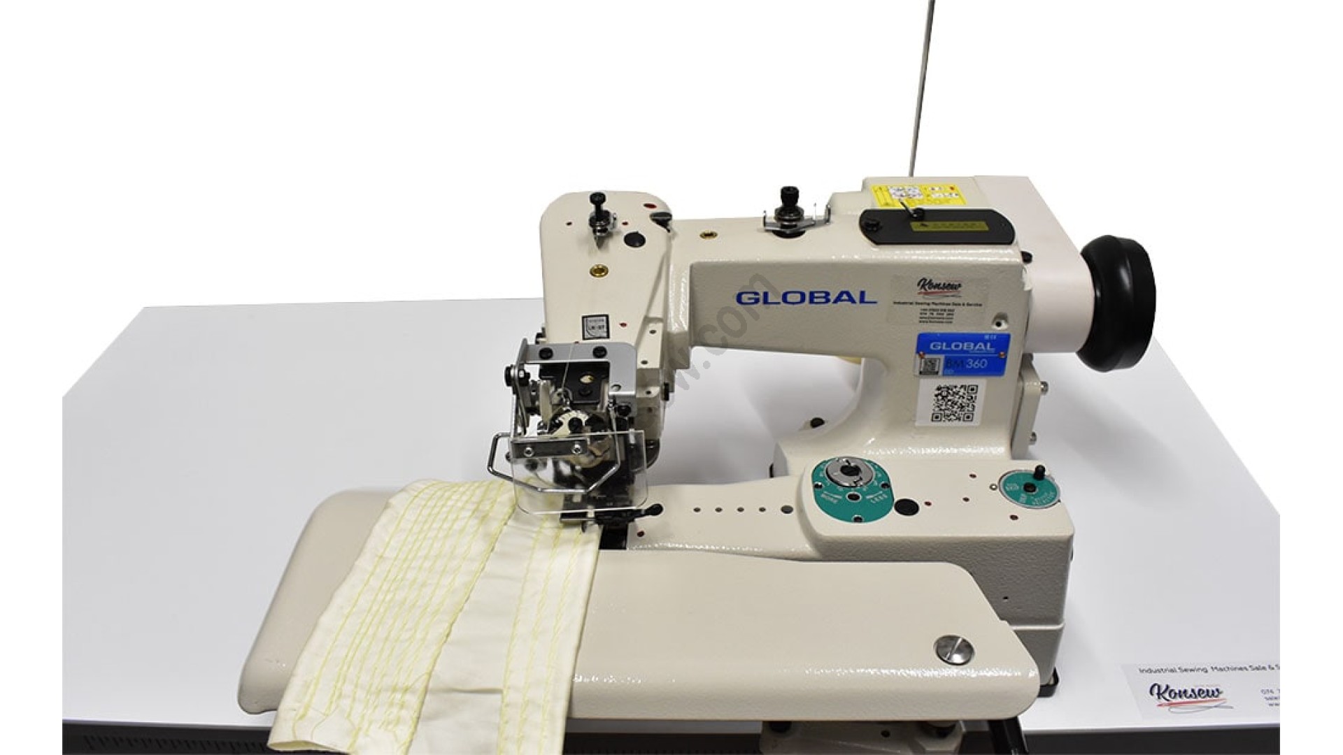 Buy Global BM-360DD blind stitch hemming direct drive sewing machine in ...