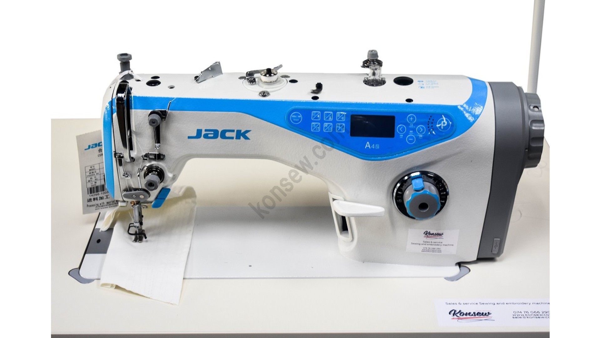 Buy Jack A4S Semi Dry Fully Automated Industrial Sewing Machine With ...
