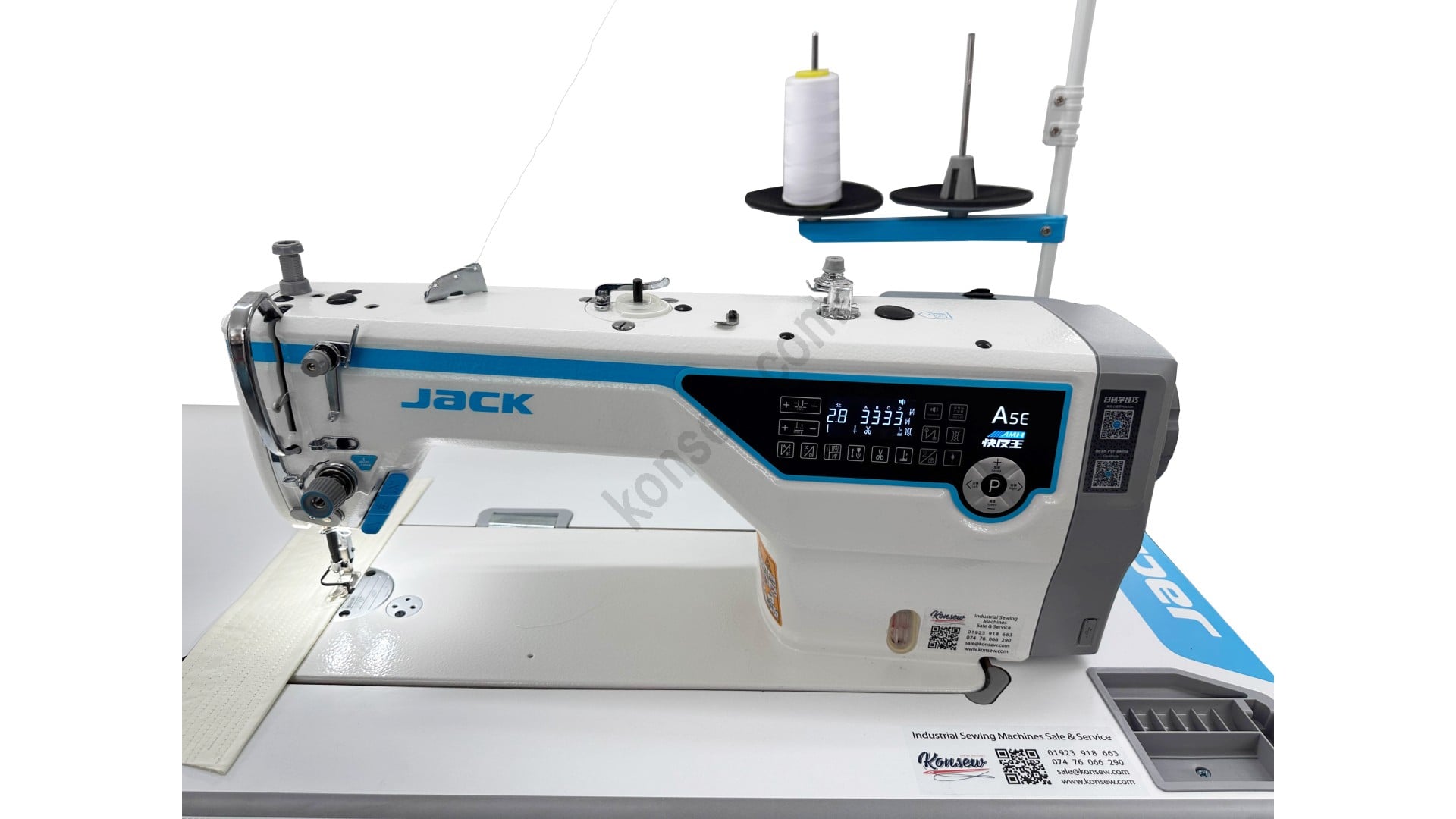 Buy Jack A5E AMH Industrial sewing machine large space with Artificial ...