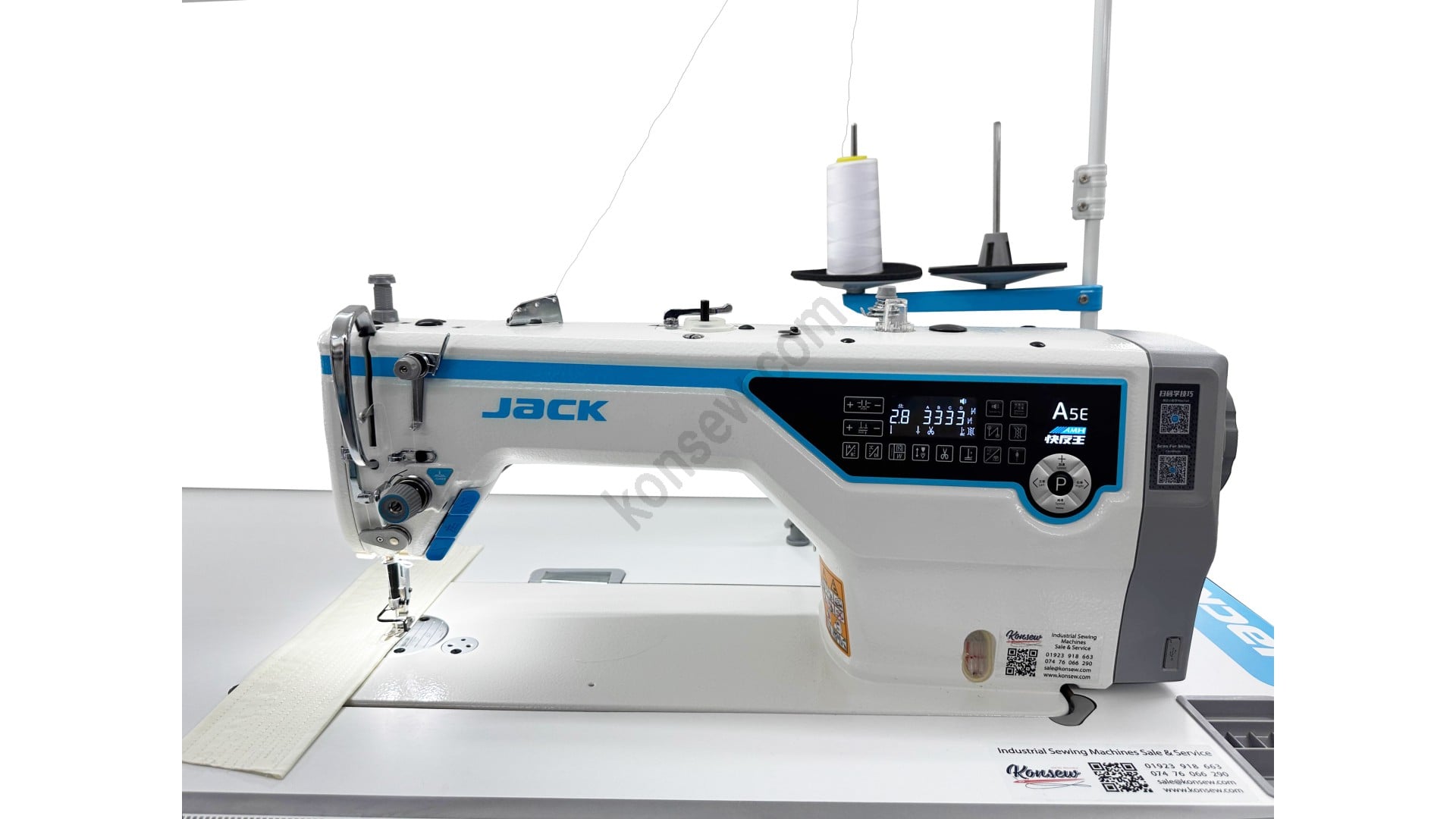Buy Jack A5E AMH Industrial sewing machine large space with Artificial ...