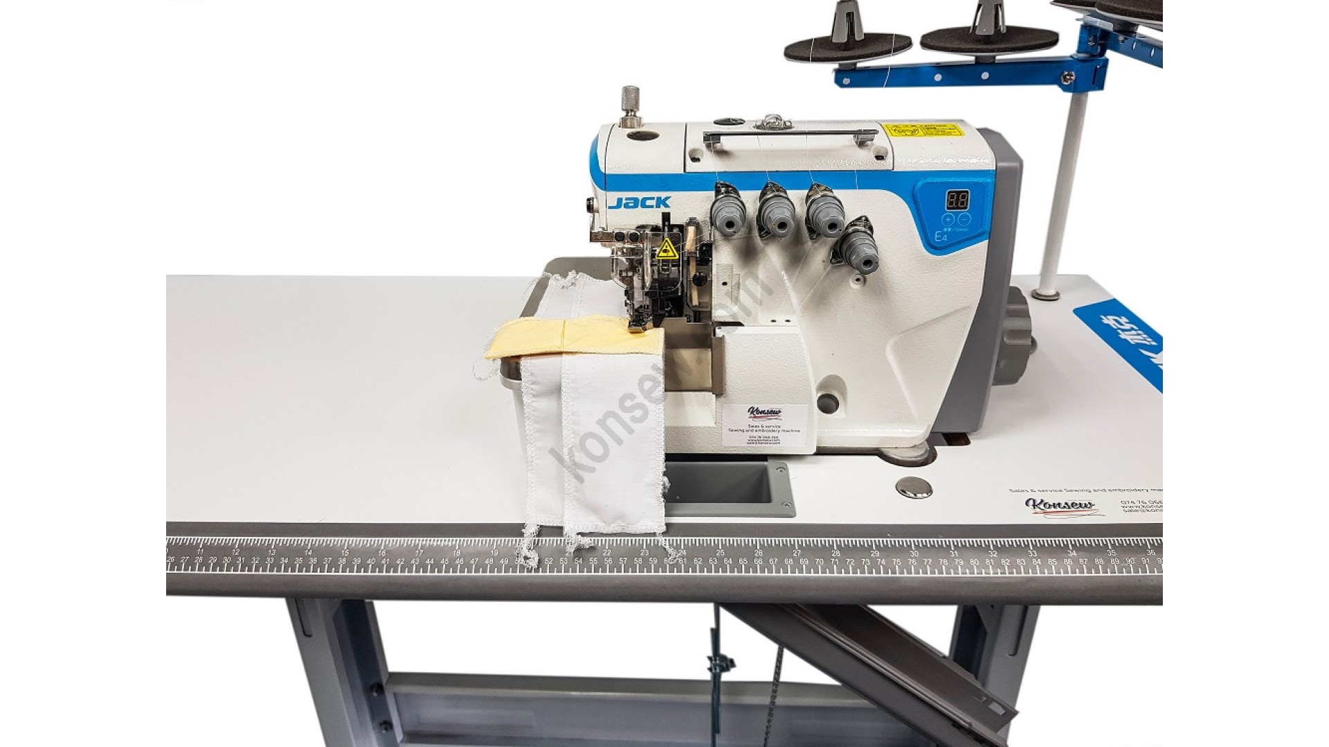 Buy JACK E4 4Thread Overlock (Direct Drive) Industrial Sewing Machine ...