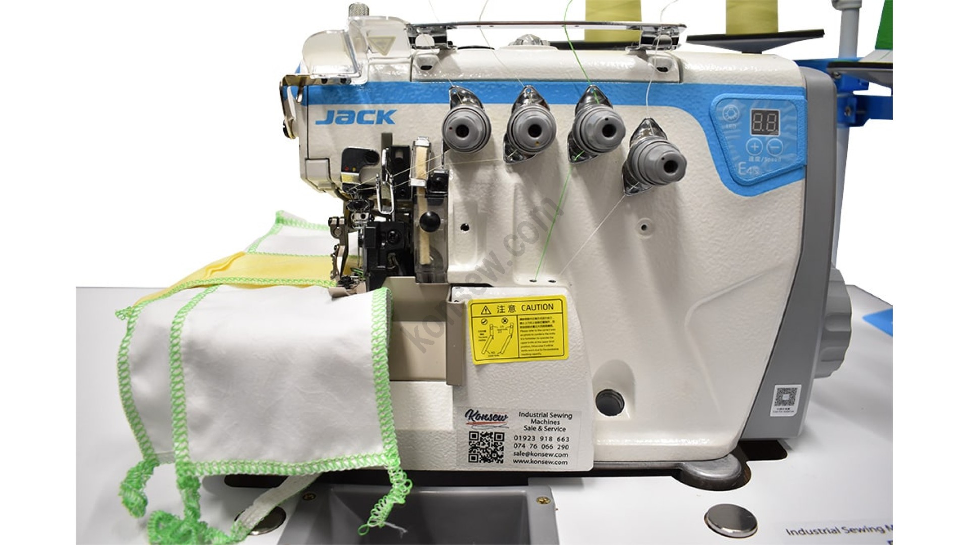 Buy JACK E4 4Thread Overlock (Direct Drive) Industrial Sewing Machine ...