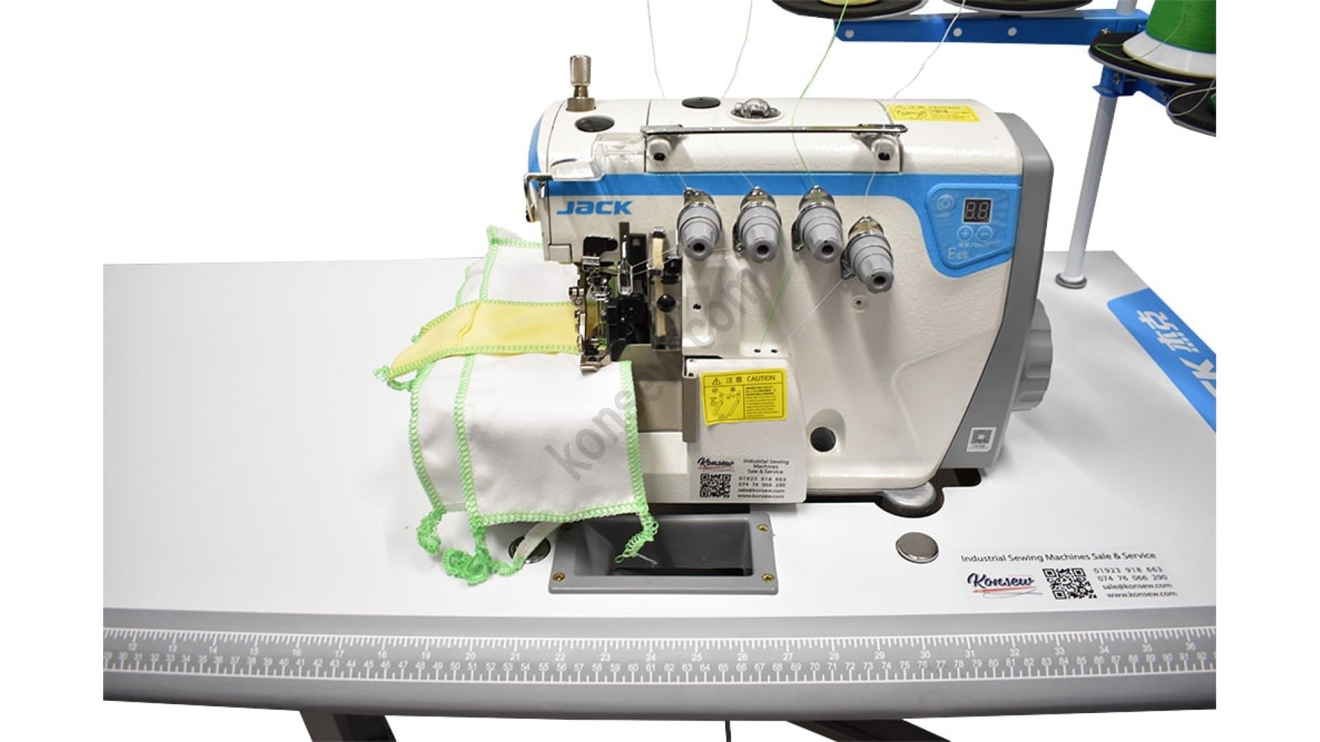 Buy JACK E4 4Thread Overlock (Direct Drive) Industrial Sewing Machine ...