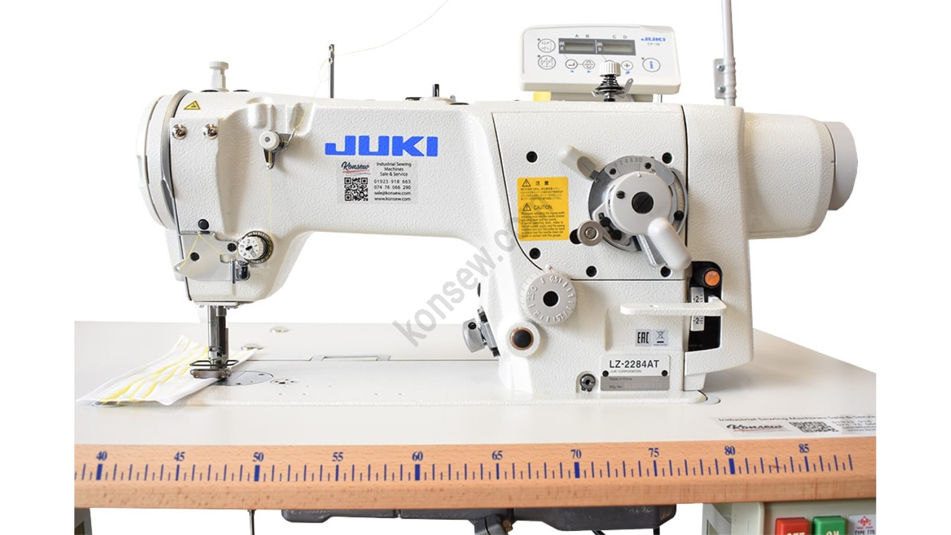 Buy Juki LZ-2284A 1-needle, industrial lockstitch, zigzag stitching ...