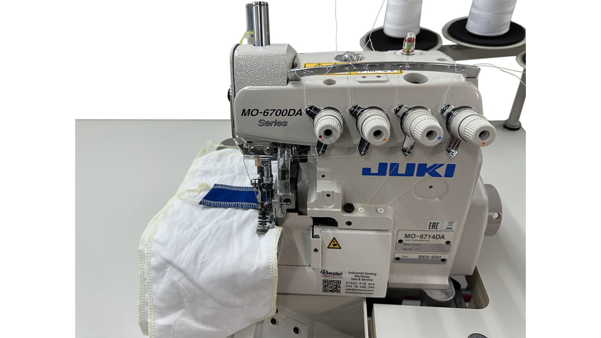 Buy JUKI MO6714DA-4 thread premium semi-dry-head industrial overlock ...