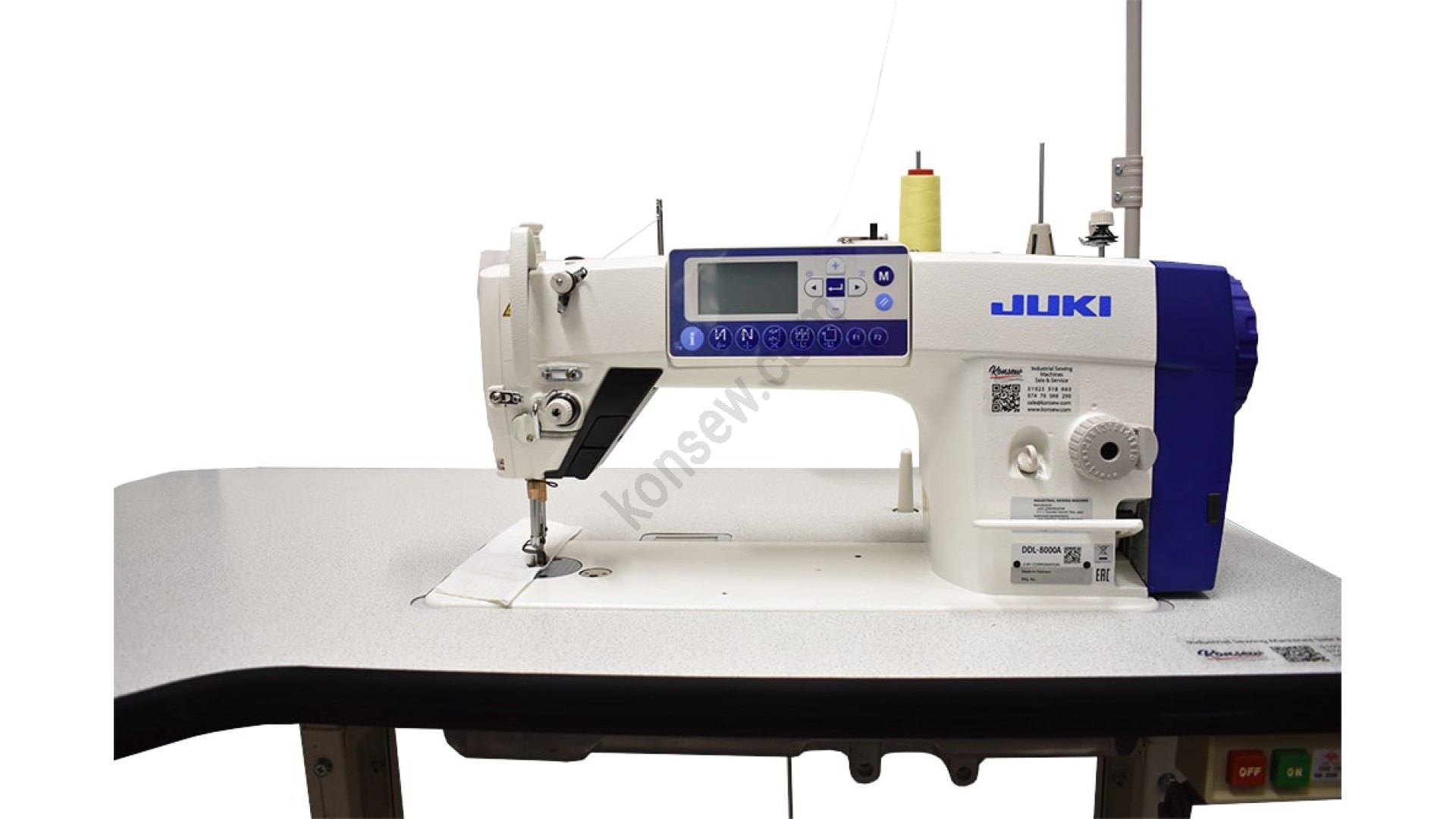 Buy Juki DDL-8000A B-Shaped Table Top Direct-drive Sewing Lockstitch ...