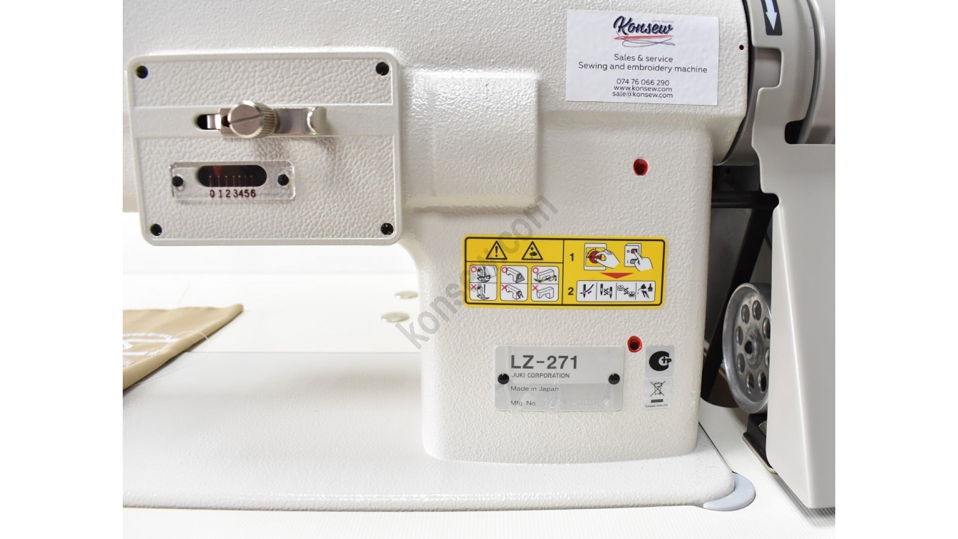 Buy Juki LZ-271 Zig Zag freehand irish embroidery industrial sewing ...