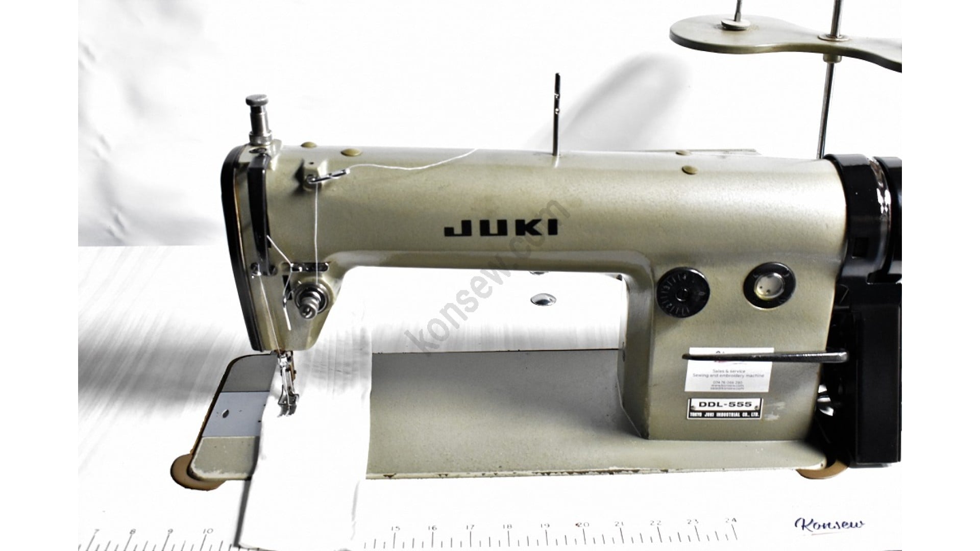 Buy JUKI DDL 555 Lockstitch Straight Stitch Industrial Sewing Machine ...