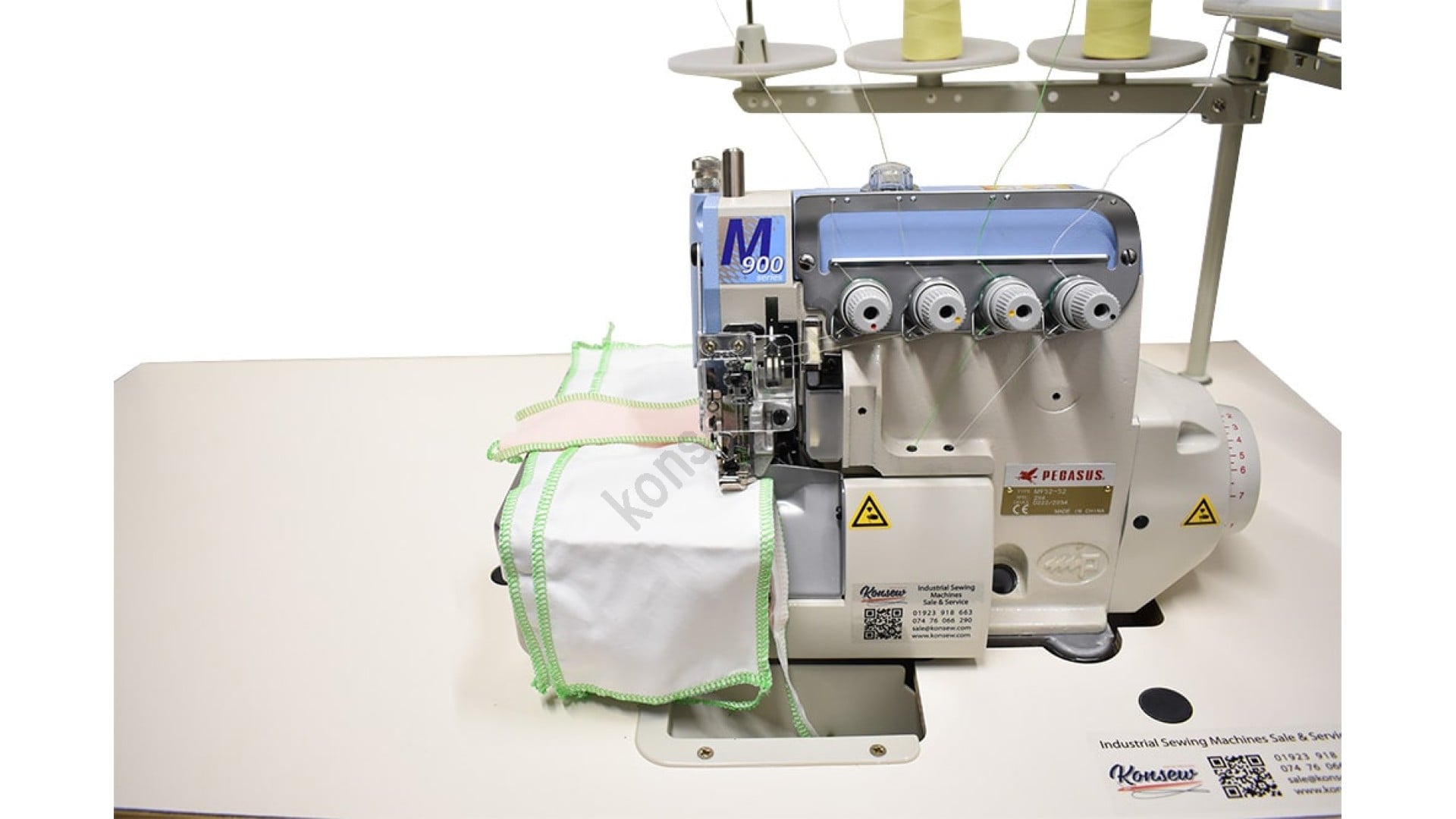 Buy Pegasus M952-52-2x4(/D222) 4 thread industrial overlock in UK Price ...