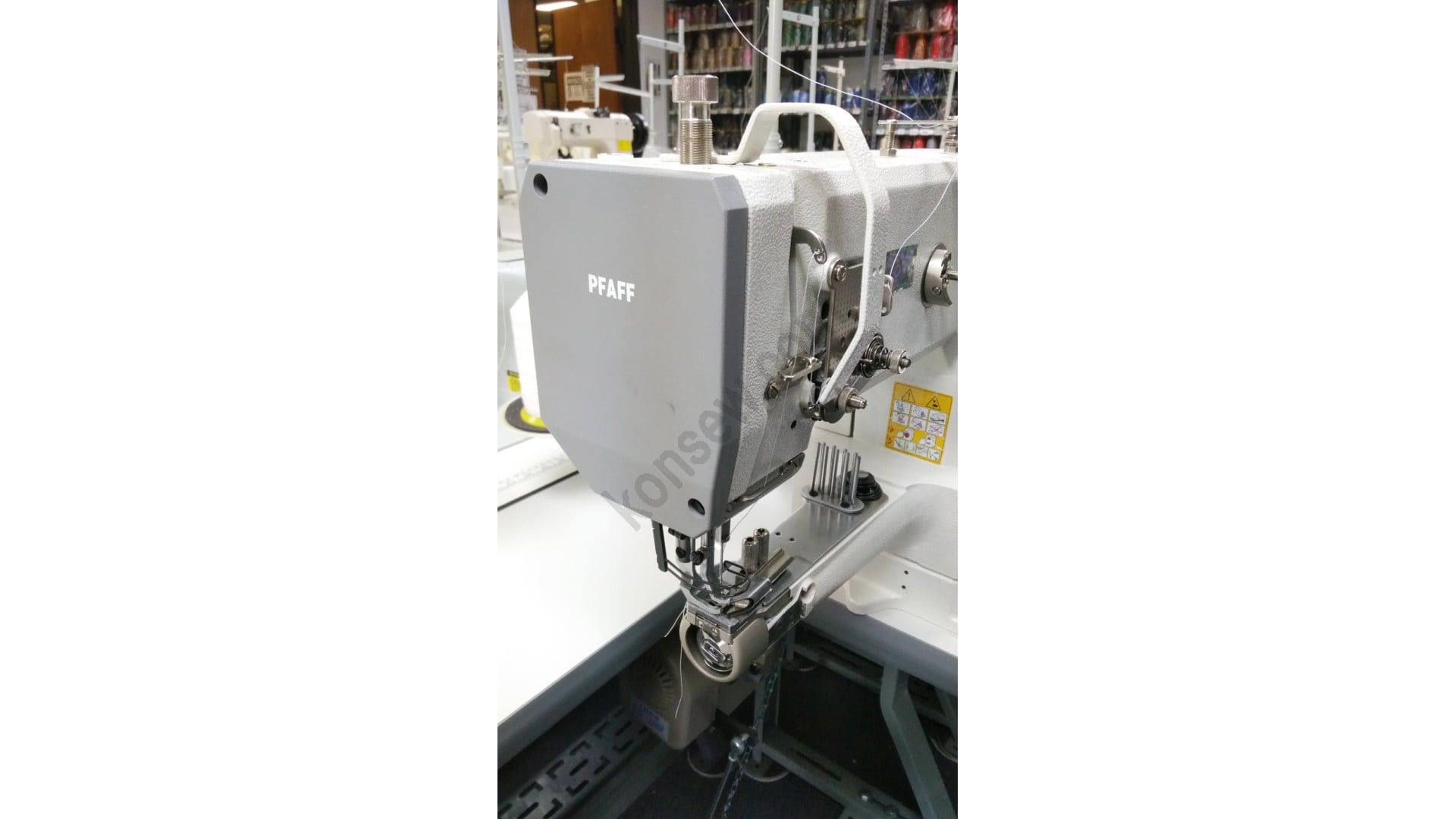 Buy PFAFF 335 Single needle cylinder arm walking foot binding sewing ...