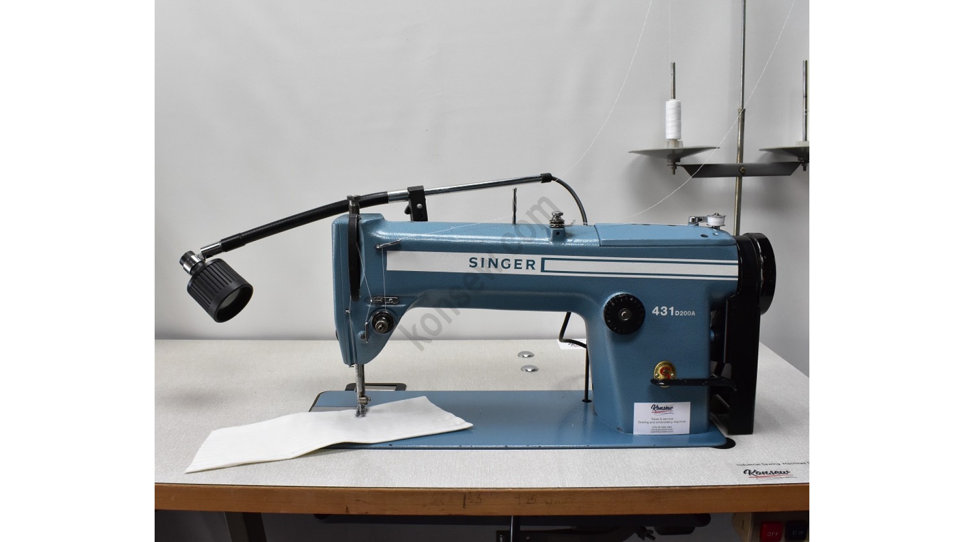 Buy Singer 431 D200A Lockstitch Straight Stitch Industrial Sewing ...