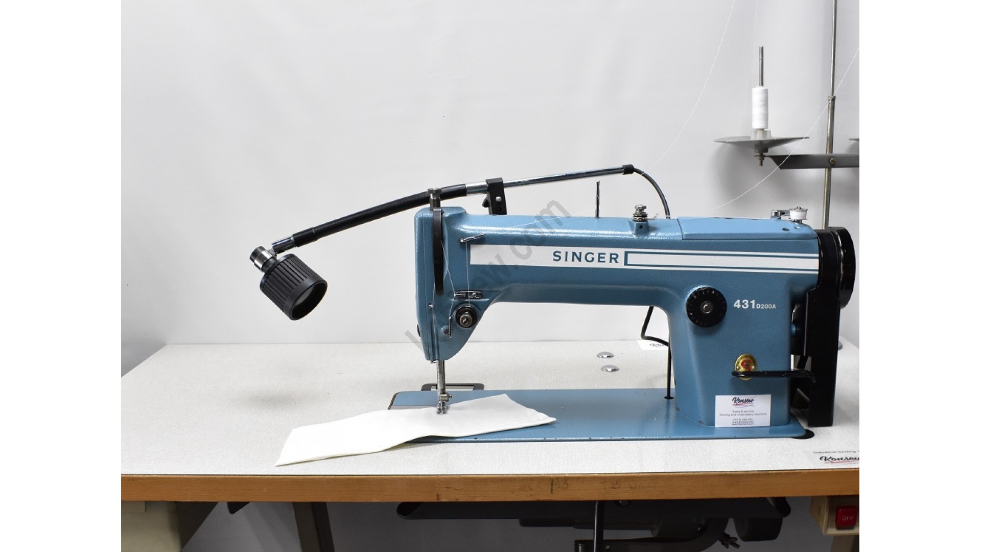 Buy Singer 431 D200A Lockstitch Straight Stitch Industrial Sewing ...