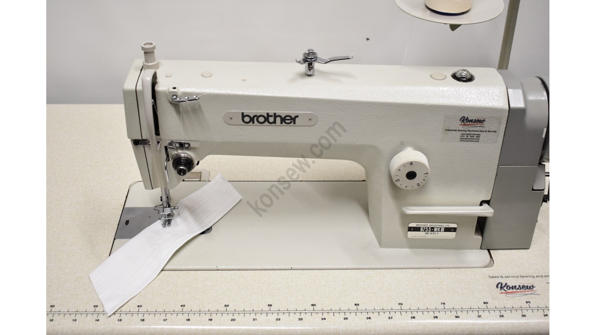 Buy Japanese Brother lockstitch industrial sewing machine B755-MK3 in ...