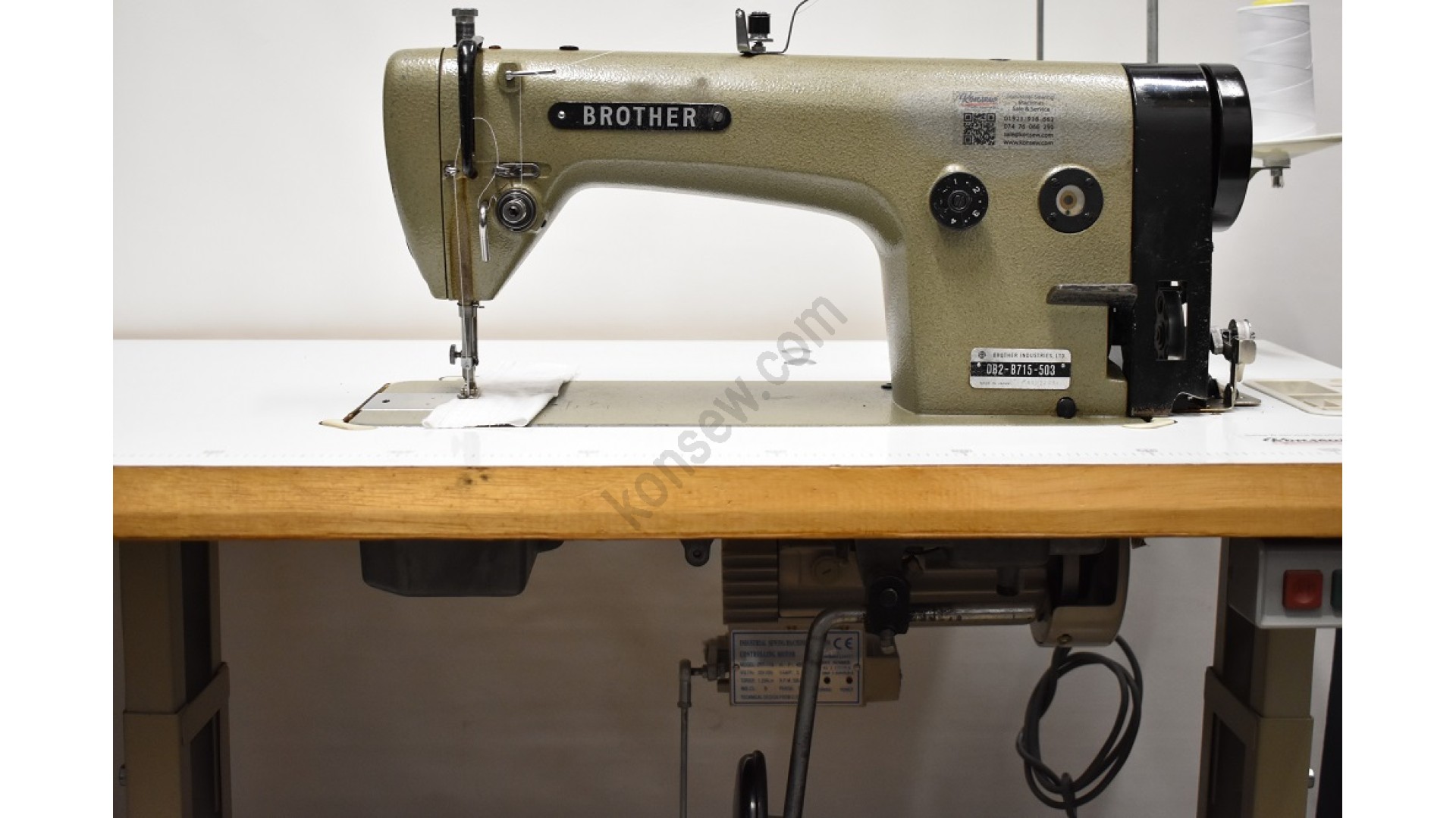 Buy Brother DB2-B715 Industrial Lockstitch Sewing Machine Made in Japan ...