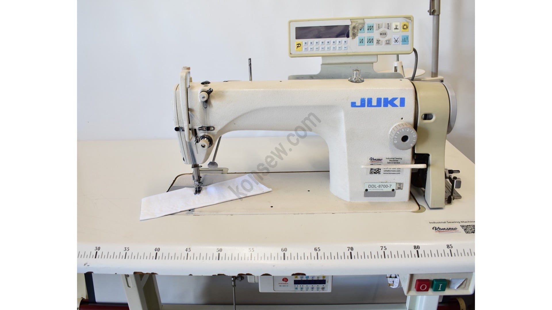 Buy Juki DDL-8700-7 Lockstitch Industrial Sewing Machine With Auto Foot ...