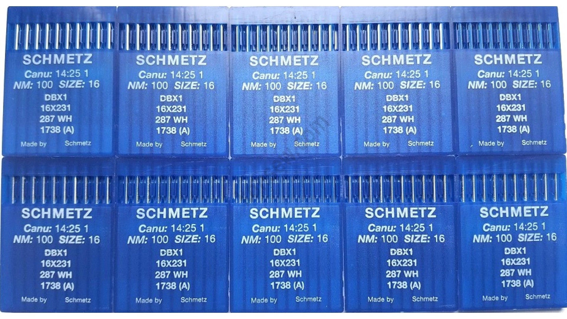 Buy SCHMETZ Industrial sewing machine needles DBx1 16x231 Canu 14:25 ...