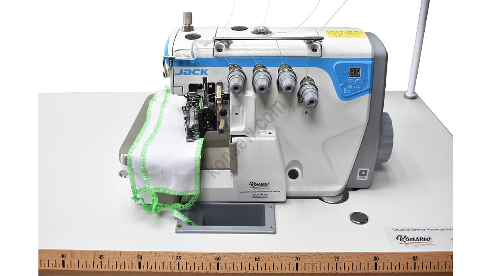 Buy JACK E4 5Thread Overlock Direct Drive Industrial Sewing Machine ...