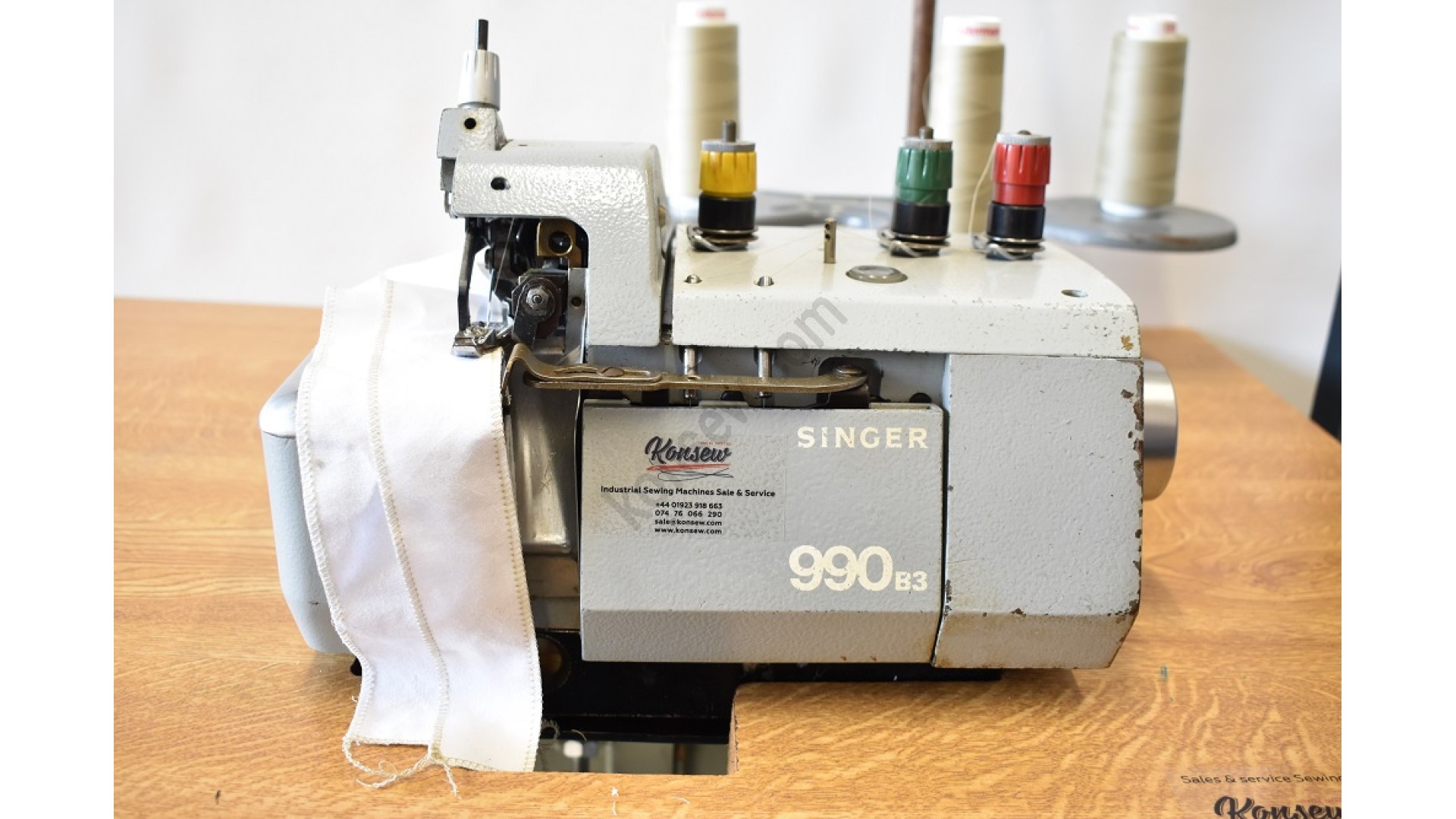 Buy Singer 990 B3 3-Thread industrial overlock in UK Price, manual PDF ...